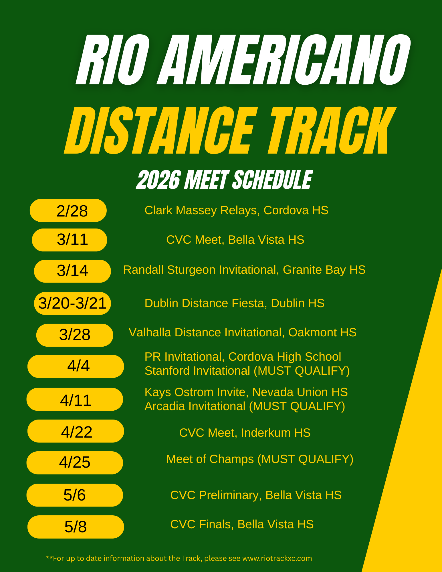 Track & Field | Rio Track & Field and Cross Country